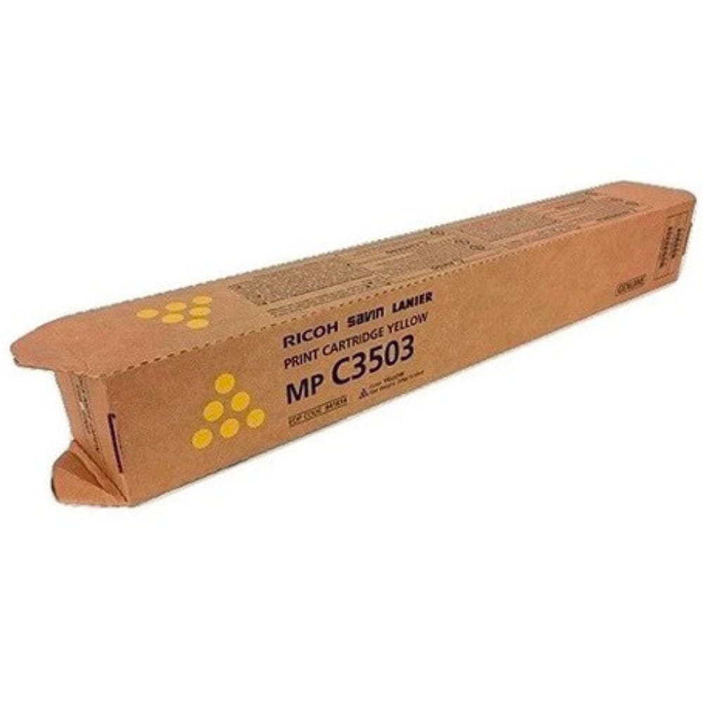 TONER RICOH MP C3503 ORIGINAL AMARILLO EDP CODE 841814